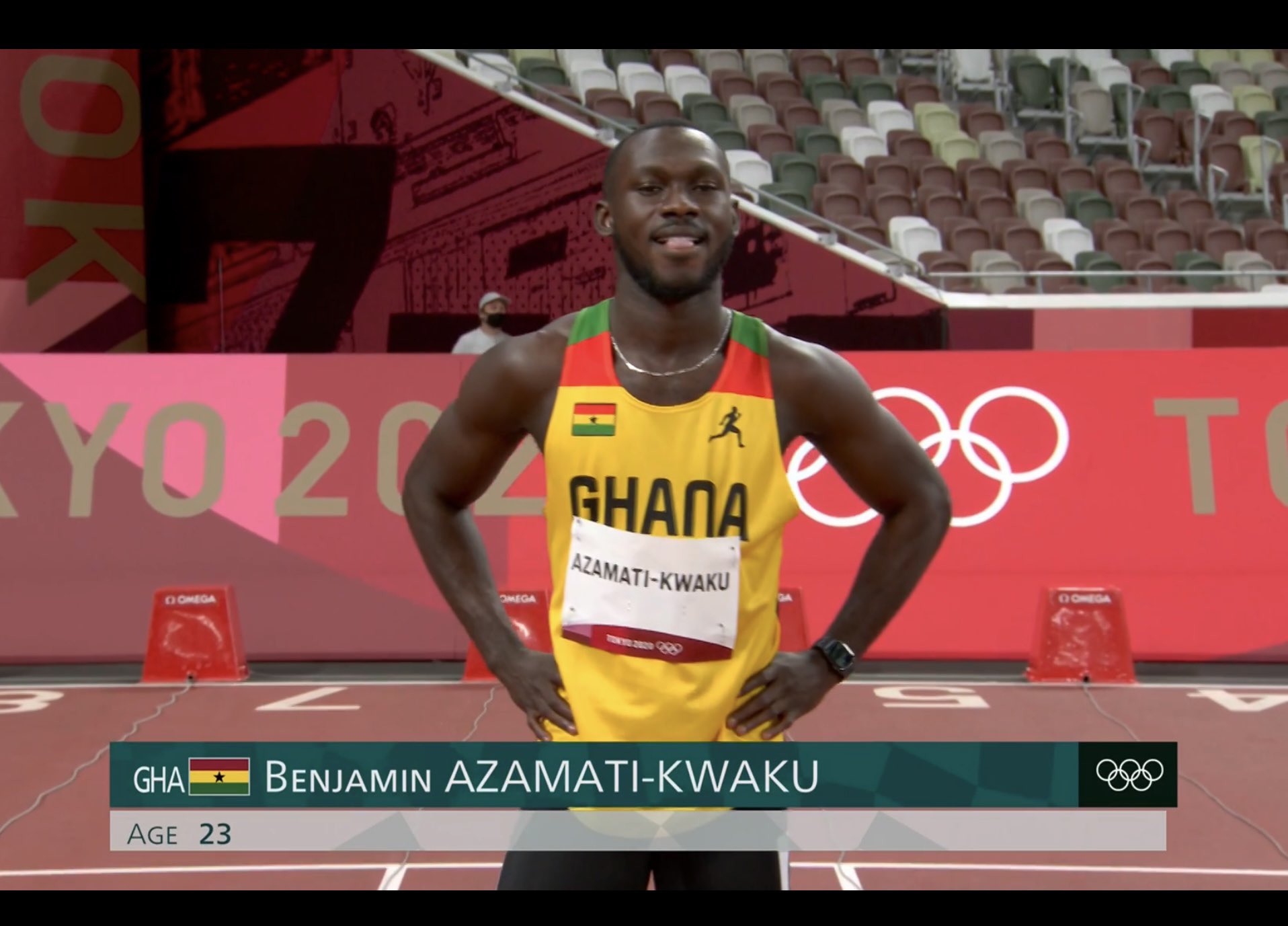 Ghanaian Sprinter, Benjamin Azamati Sets New Record – Del Report